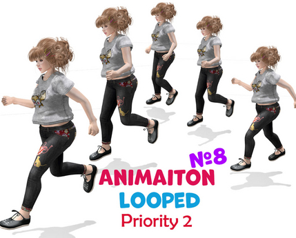 Second Life Marketplace - Animation #8 Running